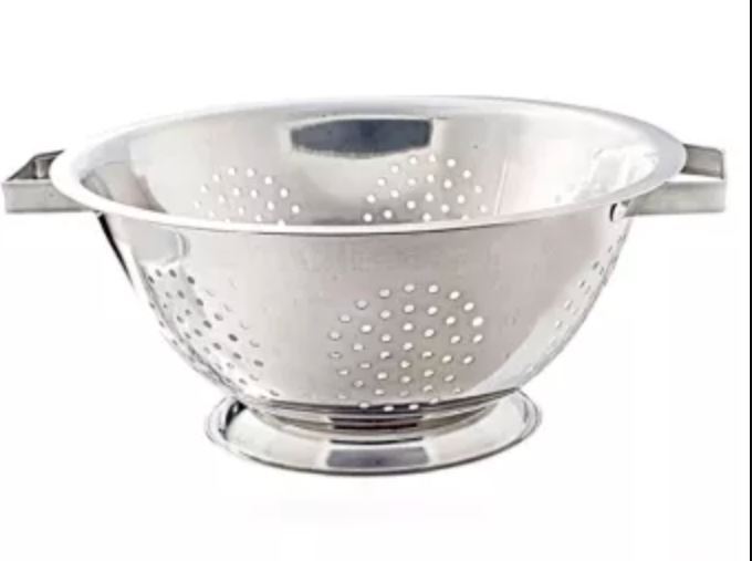 Stainless Steel Multipurpose (Strainer) Colander - Medium | Daraz.com.np