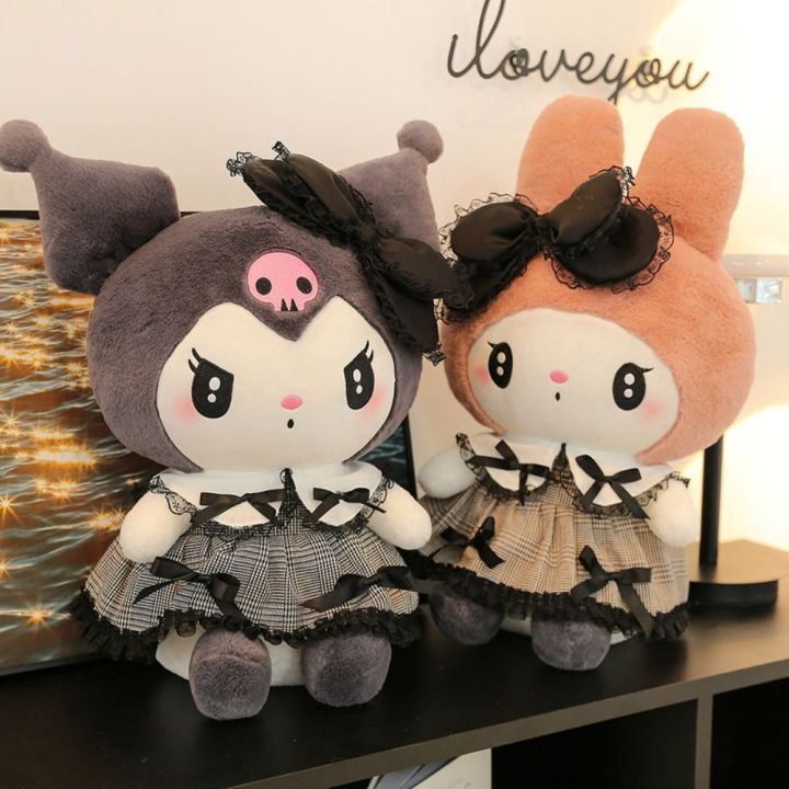 Filled Doll Soft Kuromi Plushie Toys Lolita Gothic My Melody Plush ...