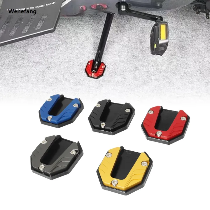 Wenefang Motorcycle Bikes Kickstand Extender Foot Side Stand Extension ...