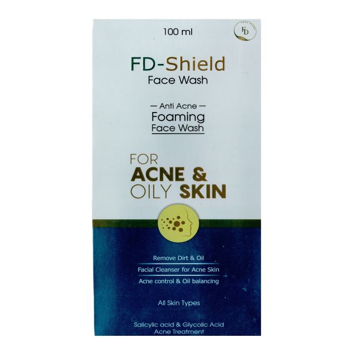 Face Derma - FD Shield Anti Acne Forming Facewash with Salicylic Acid ...