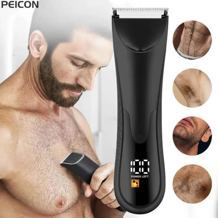 Epilator Men Electric Shaver Rechargeable Body Trimmer for Bikini ...