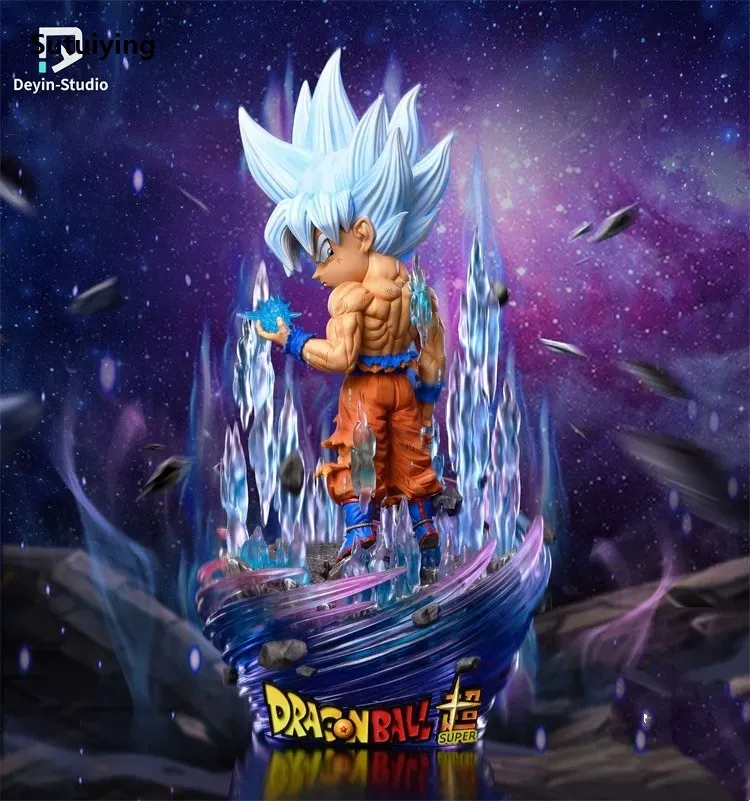 Sutuiying 17cm/6.7in Anime Dragon Ball Z Ultra Instinct Goku Figure ...