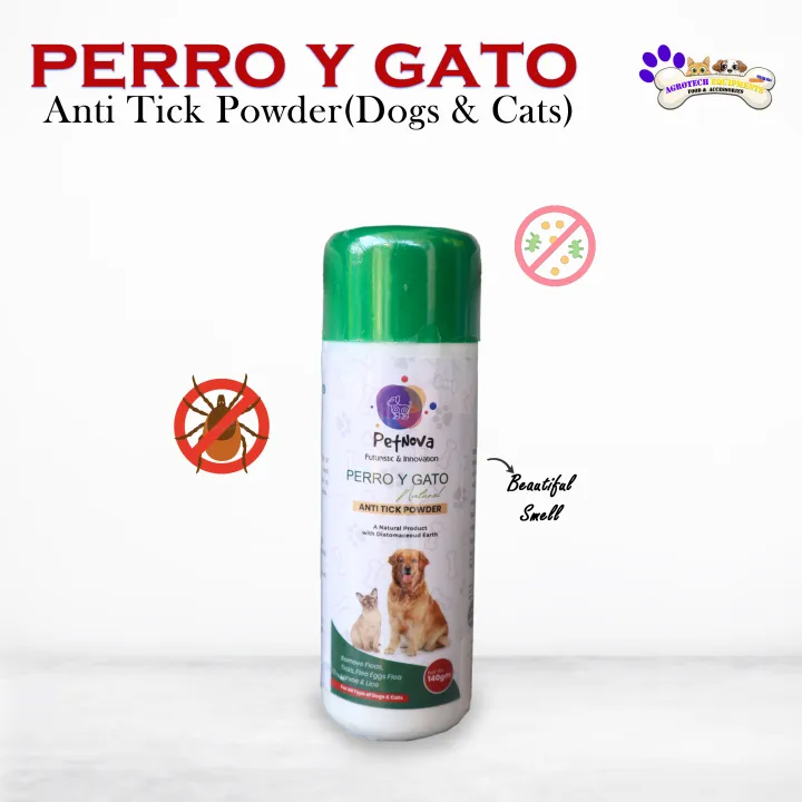 Anti Tick Powder for Dogs & Cats – Fragrant & Disinfectant Pet Care ...