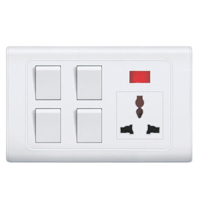4 Gang With Power Socket | Daraz.com.np