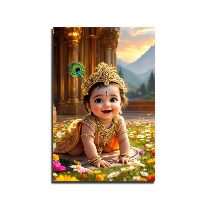 𝐒𝐢𝐧𝐠𝐥𝐞 𝐏𝐚𝐧𝐞𝐥 𝐆𝐨𝐝 𝐊𝐫𝐢𝐬𝐡𝐧𝐚 (𝟎𝟔) 𝐏𝐡𝐨𝐭𝐨 𝐏𝐫𝐢𝐧𝐭 | 𝐇𝐐 | 𝐓𝐢𝐠𝐡𝐭𝐥𝐲 𝐖𝐫𝐚𝐩𝐩𝐞𝐝 𝐈𝐧 ...