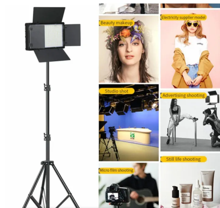 LED Portable Camera Light for Professional Photography with Stand (RL ...