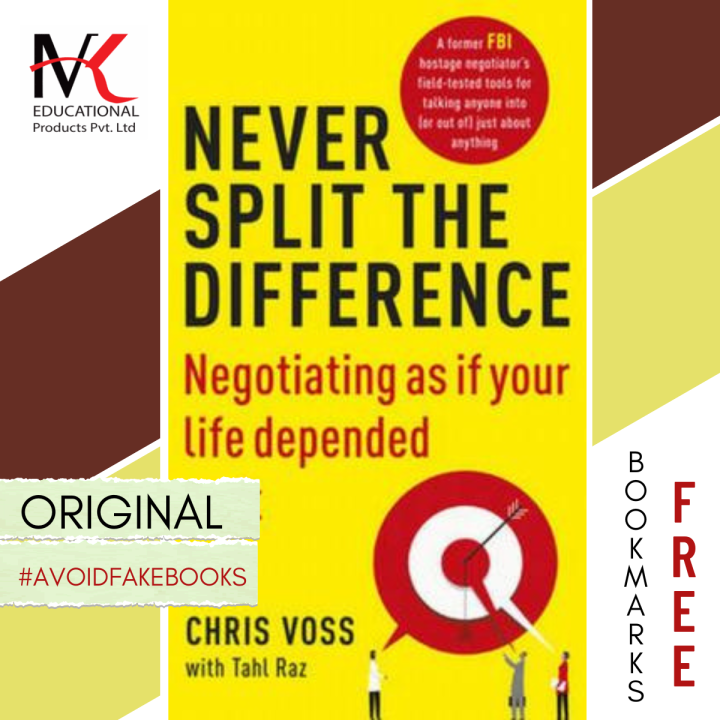 Never Split The Difference - Chris Voss (Mkep) | Daraz.com.np