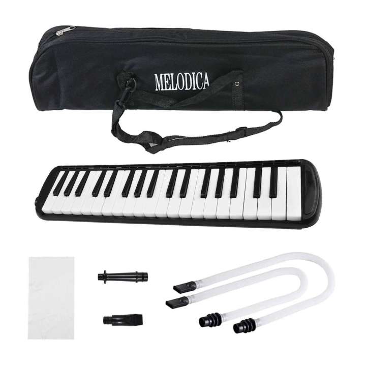37 Keys Instrument Air Piano Keyboard with Soft Blow Pipe 2 Blowing ...