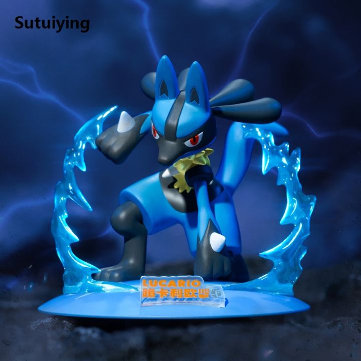 Sutuiying Funism Original Pokemon Anime Cool Figure LUCARIO Cartoons ...