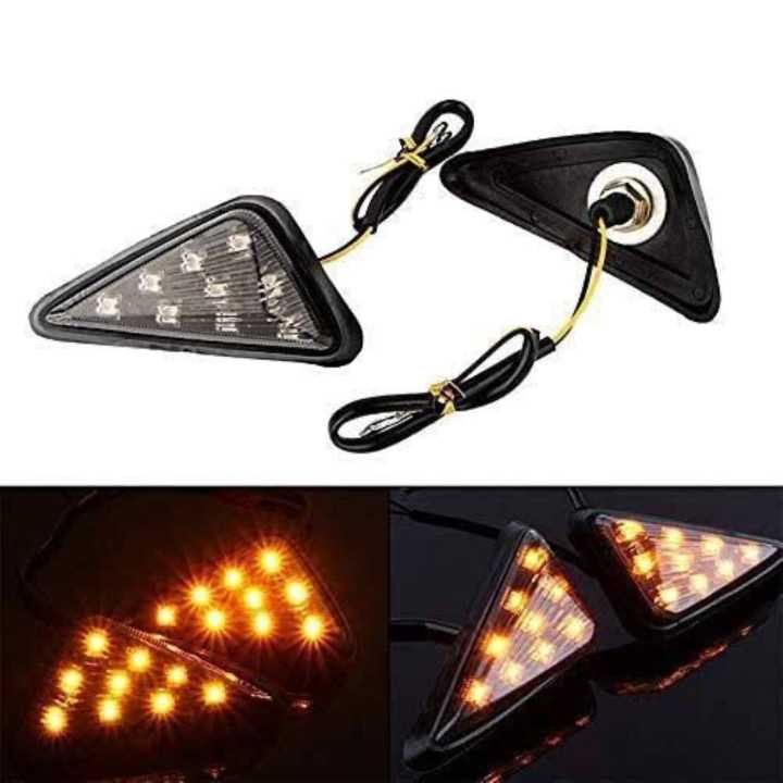 Turn Signal Indicators for Yamaha R15 V3 (Black) | Daraz.com.np