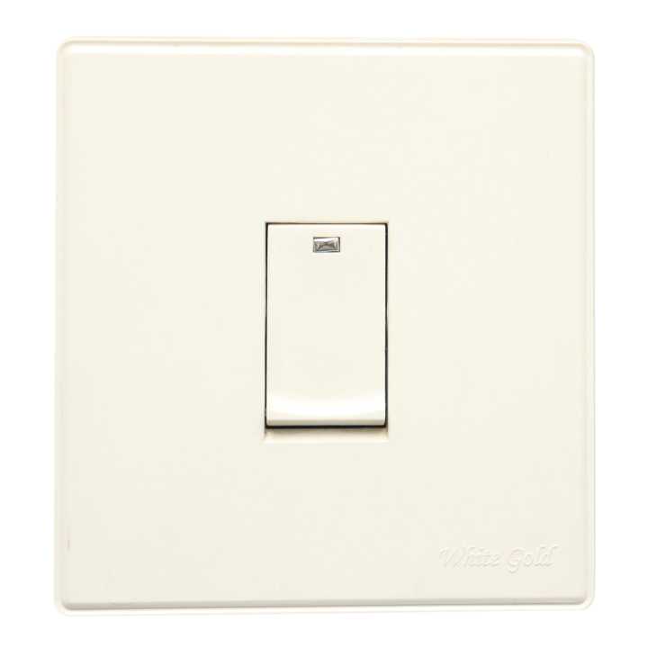 White Gold 1 Gang Switch | Daraz.com.np