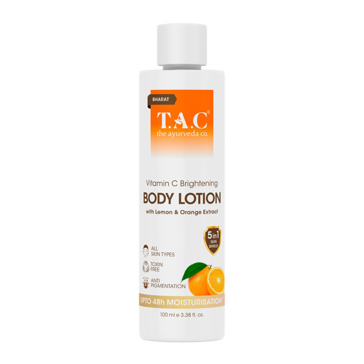 TAC Vitamin C Brightening Body Lotion with Lemon & Orange Extract ...