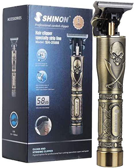 Shinon SH-2588 Professional Corded Hair Clipper Speciality Strip Line ...