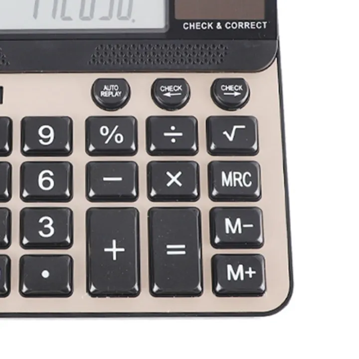 14 Digits Electronic Calculator Large Screen Desktop Calculators Home ...