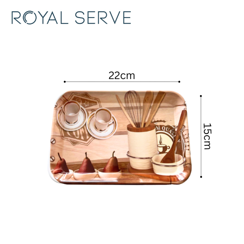 Melamine Small Tray for Tea /Coffee Cups Lotus Royal Serve | Daraz.com.np