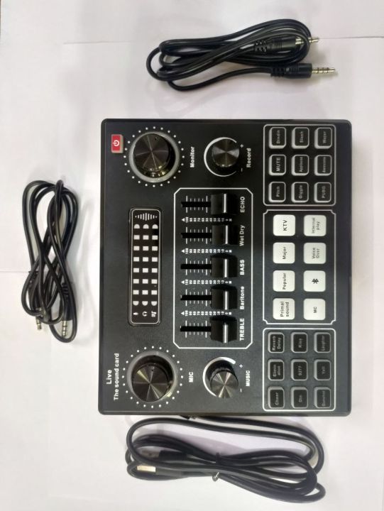 V9 Live Sound Card for Live Streaming, Upgraded V9 Sound Card with ...