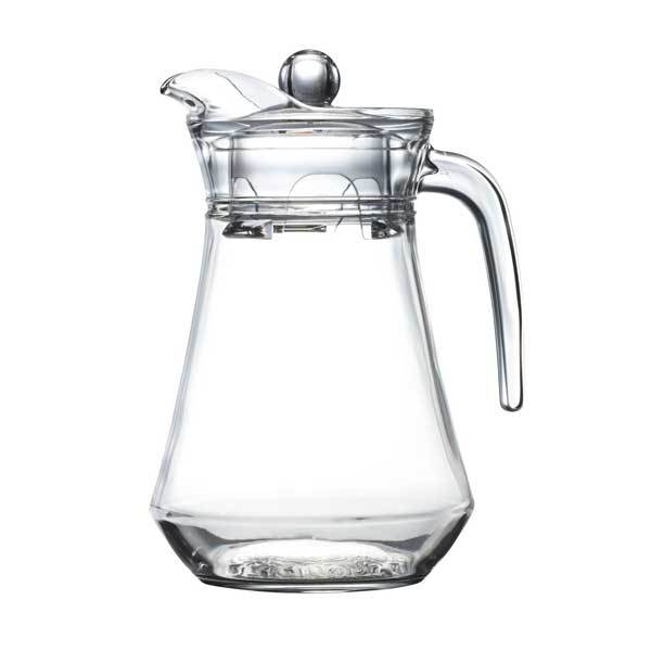 LUMINARC 1.3 L Water Jug (Glass) Glass Jug Pitcher with Transparent ...
