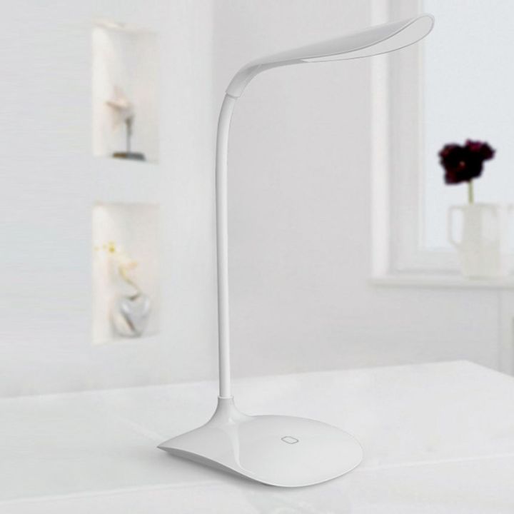 LED Desk Lamp Modern Stylish USB Port with Third Gear Touch Control LED ...