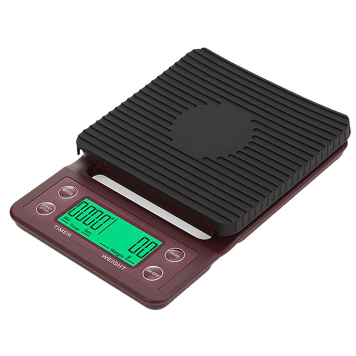 3Kg/0.1G Coffee Scale Electronic Scale Kitchen Mini Precision Timing ...
