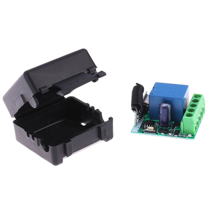 1CH Channel Wireless RF Remote Control Receiver Relay Switch DIY Module ...