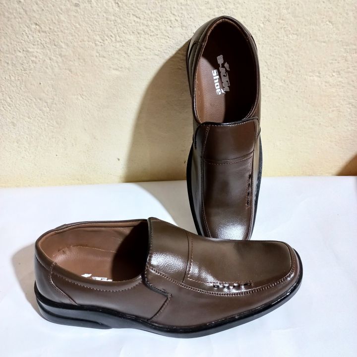 Brown Loffer Leather Shoes For Men | Daraz.com.np