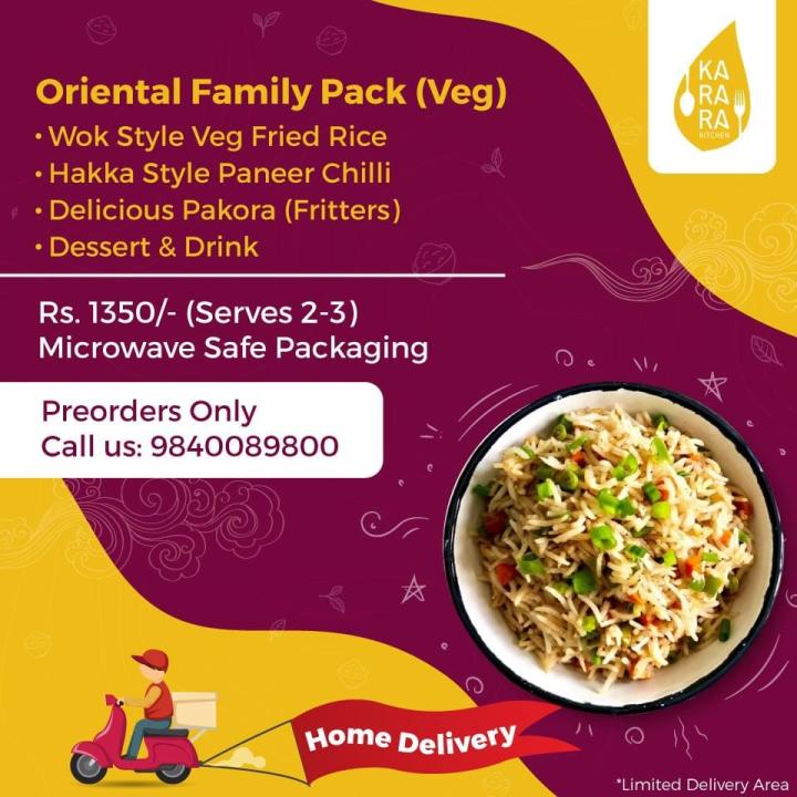 Karara Kitchen Oriental Family Pack (Veg) | Daraz.com.np