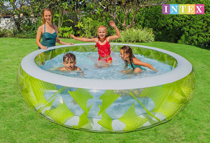INTEX Swim Center Pinwheel Pool 90" x 90" x 22" | Daraz.com.np