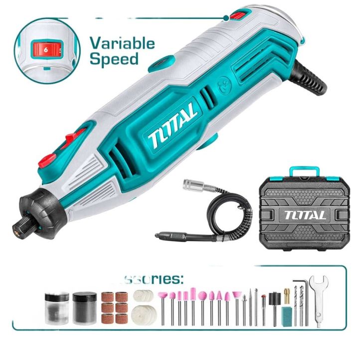 Total Brand 130W Mini Grinder With 109Pcs Accessories | Daraz.com.np
