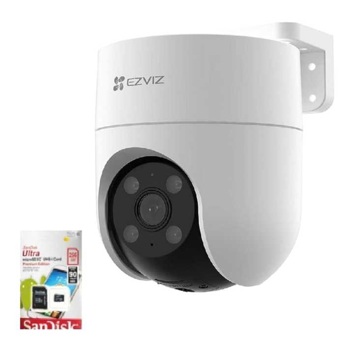 Ezviz H8C 2MP Ptz Outdoor Colorvu Wireless/Wired Ip Camera With Two Way ...