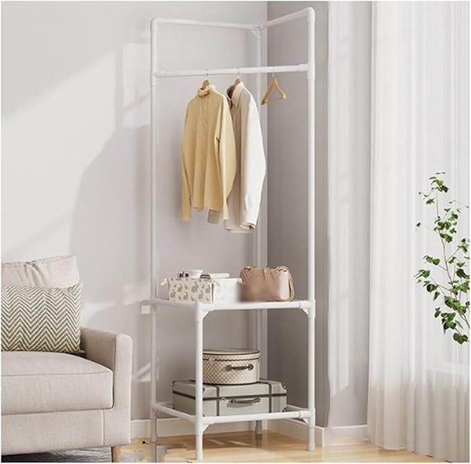 Two layer Clothes Racks with pants hanger Drying Rack Small House ...