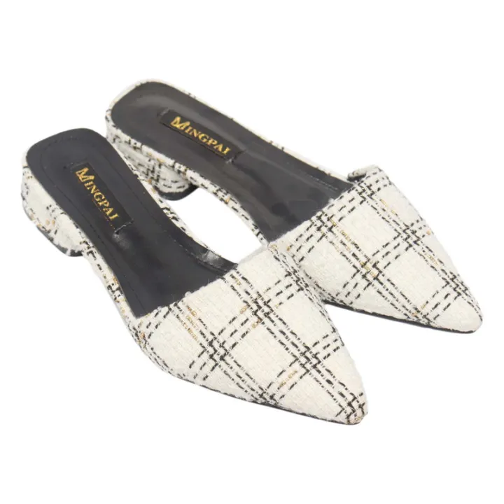 White Pointed Strap Slip for Women | Daraz.com.np