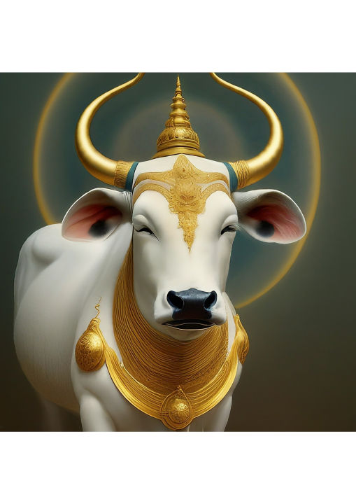 A4 Sticker in Glossy white And Poster in Matte Or Glossy White Nandi ...