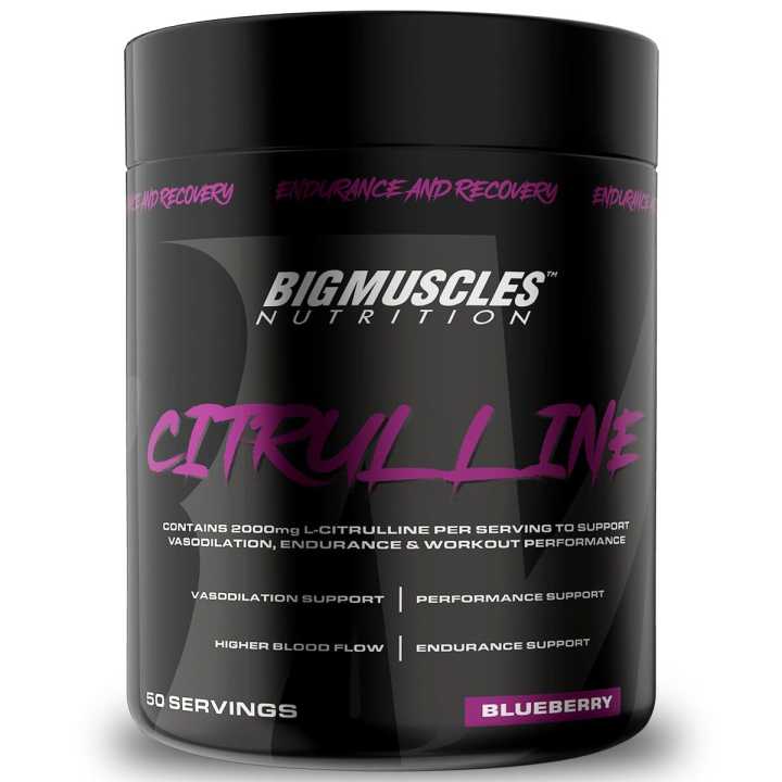 Bigmuscles Nutrition Citrulline Malate Pre Workout Powder (50 Servings ...