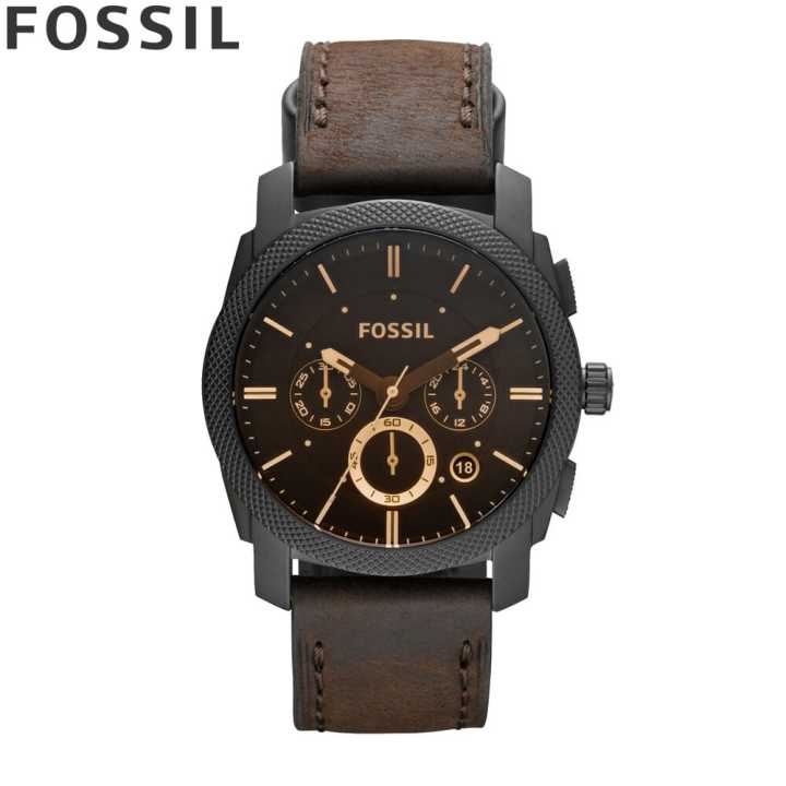 Fossil Machine Dark Brown Men Watch FS4656 | Daraz.com.np
