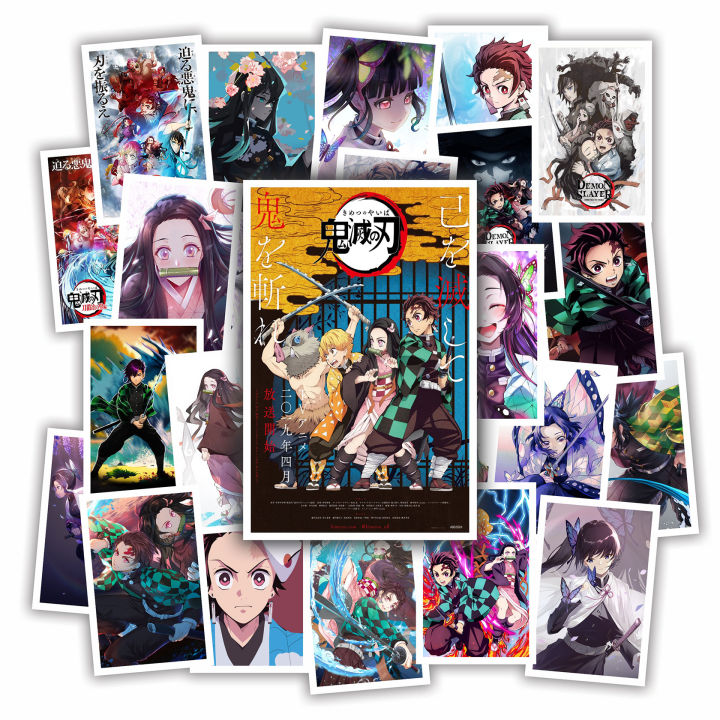 KYVOR Demon Slayer Anime Collectible Postcard Pack of 25pcs | Daraz.com.np