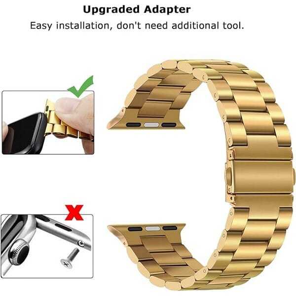 Ultra Watch Strap Band 49mm 45mm 44mm 42mm Premium Stainless Steel ...