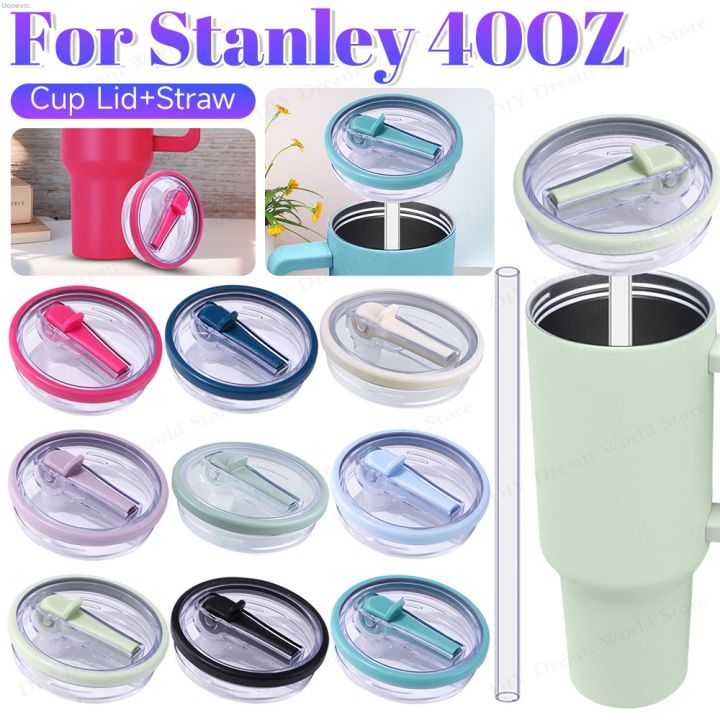 Uonevic Spillproof Cup Cap with Cap Coffee Cup Flip for Stanley ...