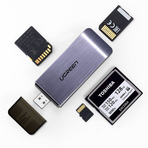 Ugreen 4-In-1 USB 3.0A MF Card Reader | Daraz.com.np