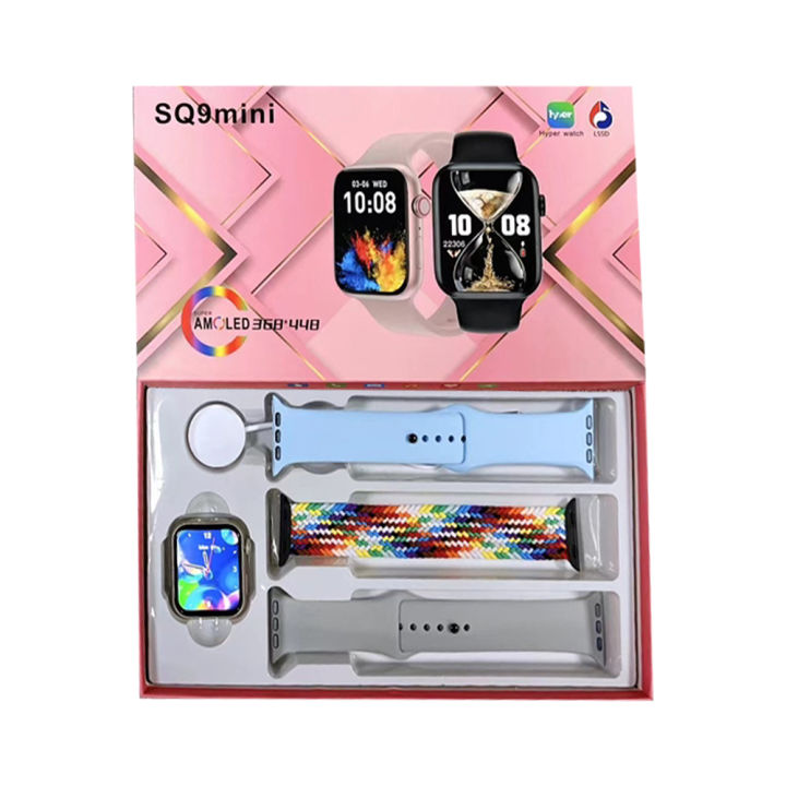 SQ9 Mini Smartwatch Heart Rate Step Bluetooth Call APP Custom Dial ...