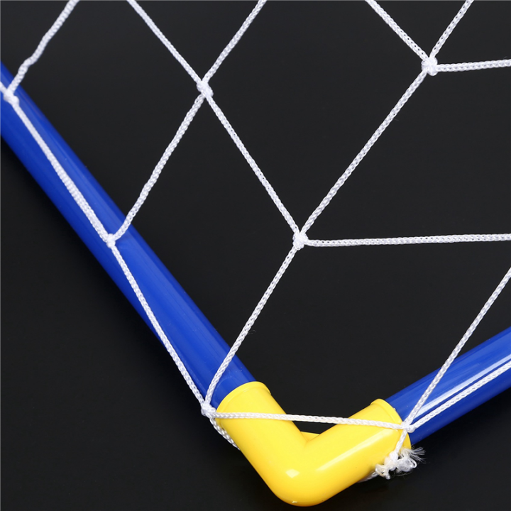 JAERBEE 12X Indoor Mini Folding Football Soccer Ball Goal Post Net Set ...
