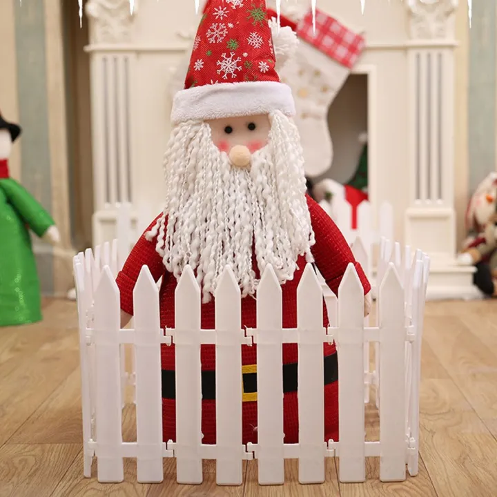 Mini Xmas Decoration Courtyard Garden Guardrail Decorative Barrier ...