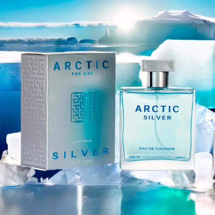 Arctic Silver Men Cologne | Long-Lasting Fresh & Woody Fragrance ...
