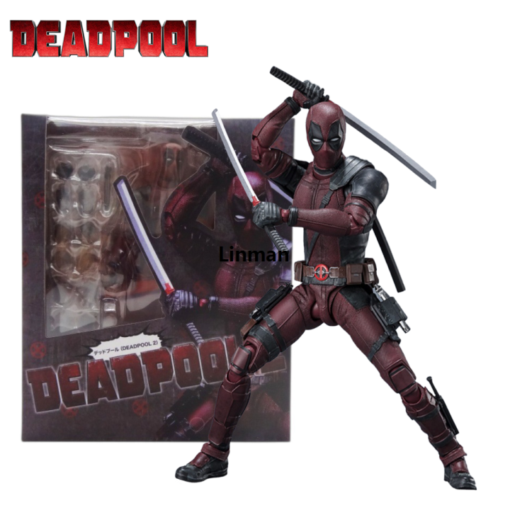 Marvel SHF Deadpool 2 Action Figures 16cm Anime Collection Movable X ...