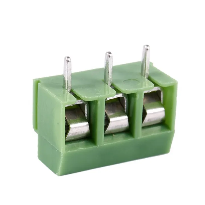 20 Pcs 3 Pin 5mm Pitch PCB Mount Screw Terminal Block AC 250V 8A | Daraz.com.np