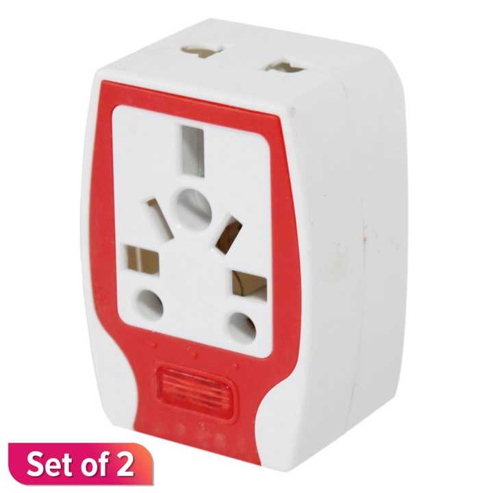 Multipin Plug Socket Set Of 2 | Daraz.com.np