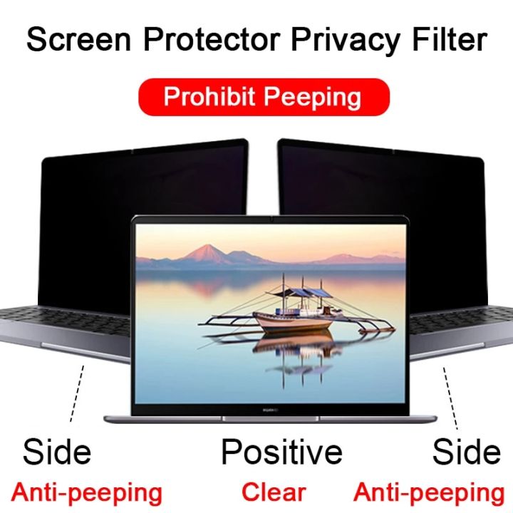 Anti-spy Screen Protector For Laptop 13 14 15.6 16 17 HUAWEI MateBook ...