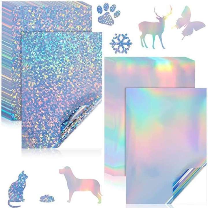A4 Inkjet Adhesive Printing Paper Waterproof Tear-Resistant Holographic ...