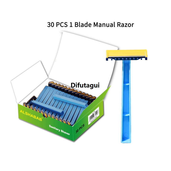 Difutagui 2025 NEW 30PCS/Box Disposable Razor for Women Sanitary Shaver ...