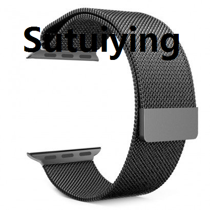 Sutuiying 42mm/44mm Magnet Metal Replacement Strap(49mm/45mm) For Smart ...