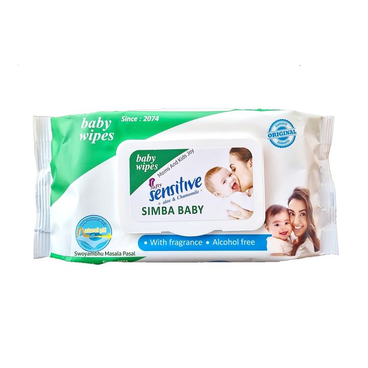 Sensitive Baby Wipes 80/90 PCS | Daraz.com.np